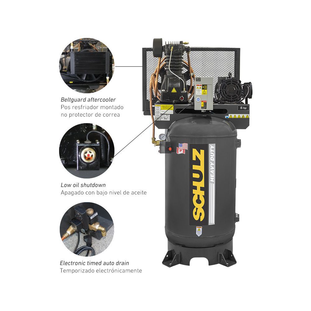 "Schulz Heavy Duty Premium Series Air Compressors: High-Quality ...